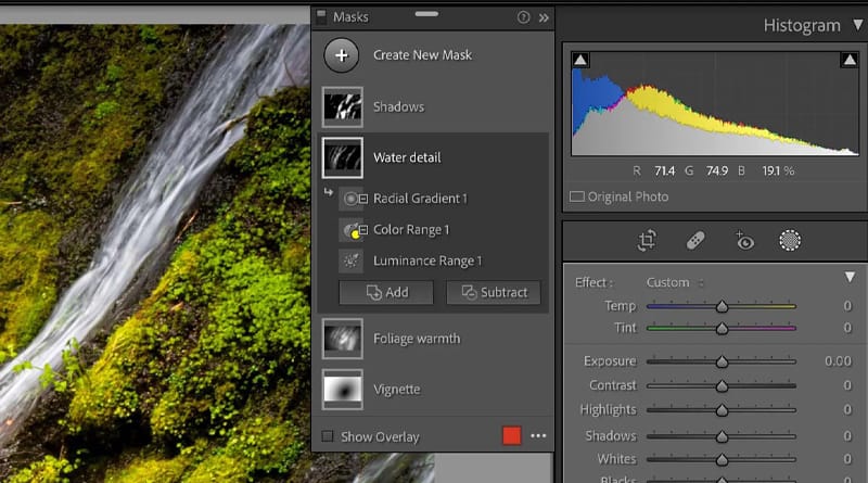 Adobe Camera Raw เพิ่มความสามารถให้ฟีเจอร์ Masking