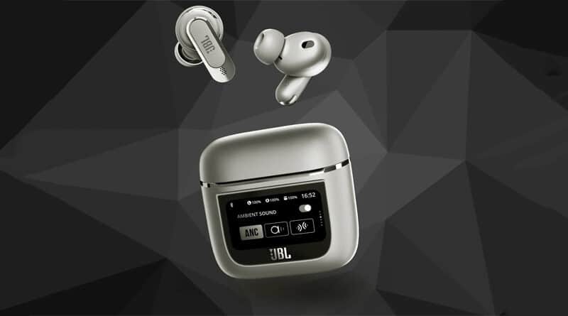 JBL เปิดตัวหูฟังไร้สายรุ่นใหม่มาพร้อมเคสชาร์จที่มีจอทัชสกรีนในตัว