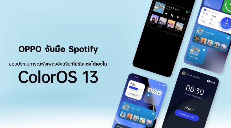 OPPO จับมือ Spotify มอบประสบการณ์ฟังเพลงอัจฉริยะที่ปรับแต่งได้เองใน ...